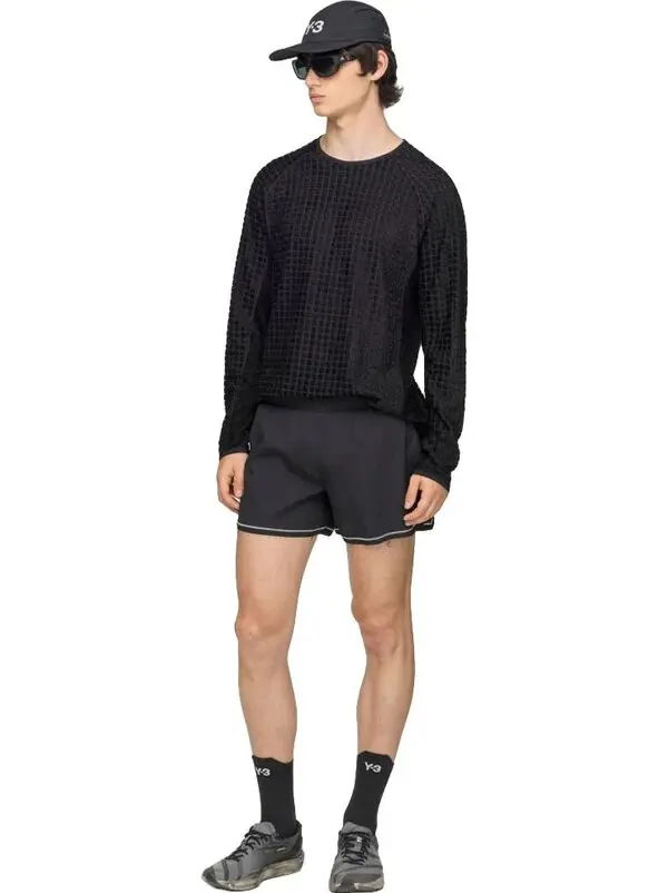 Adidas Y-3 Reversible Running Long Sleeve T-shirt - Black