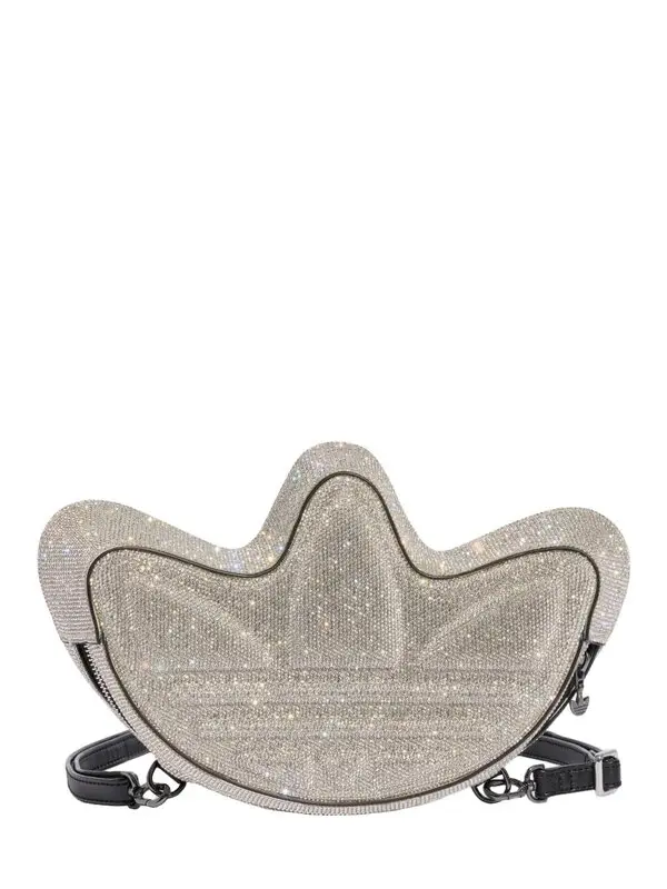 Adidas Trefoil Rhinestone Bag - Silver Metallic