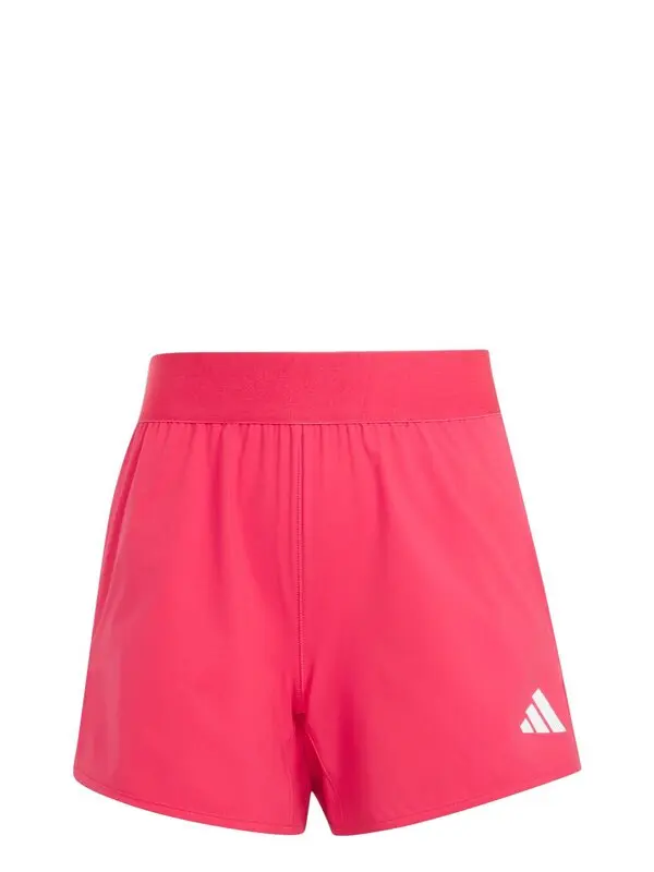 Adidas Pacer Workout Flex Woven Shorts - Power Pink