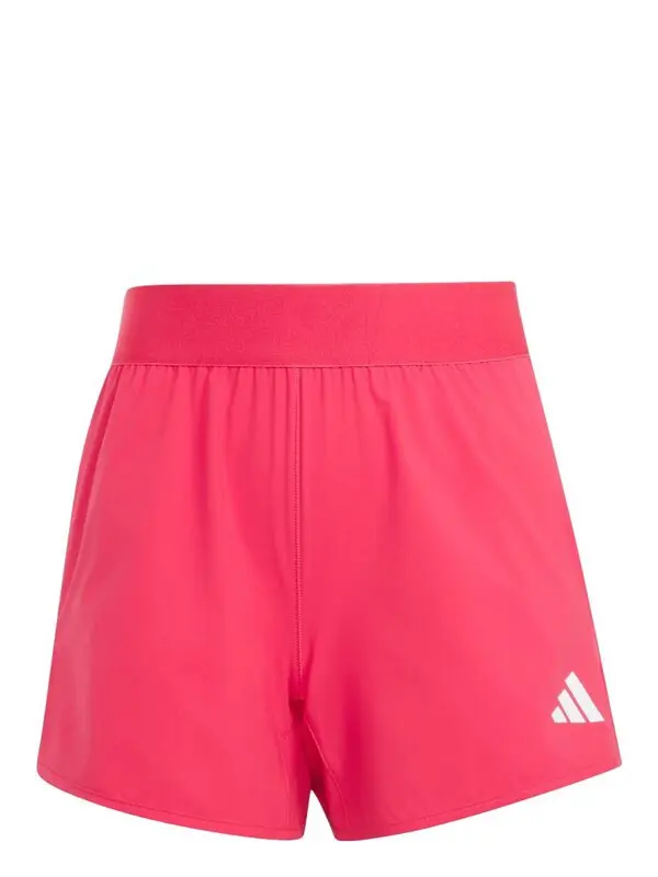 Adidas Pacer Workout Flex Woven Shorts - Power Pink