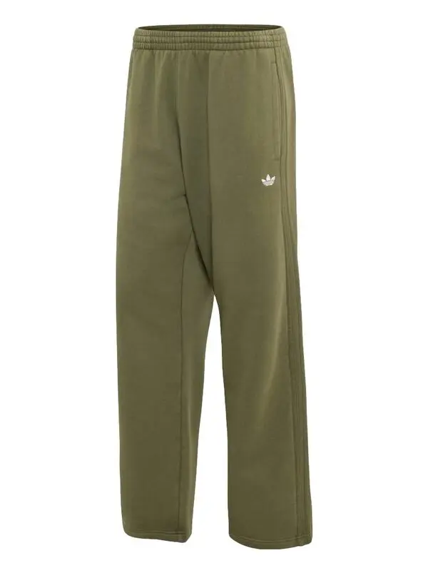 Adidas Trefoil Essentials Loose Fleece Pants Dark Green - Night Cargo