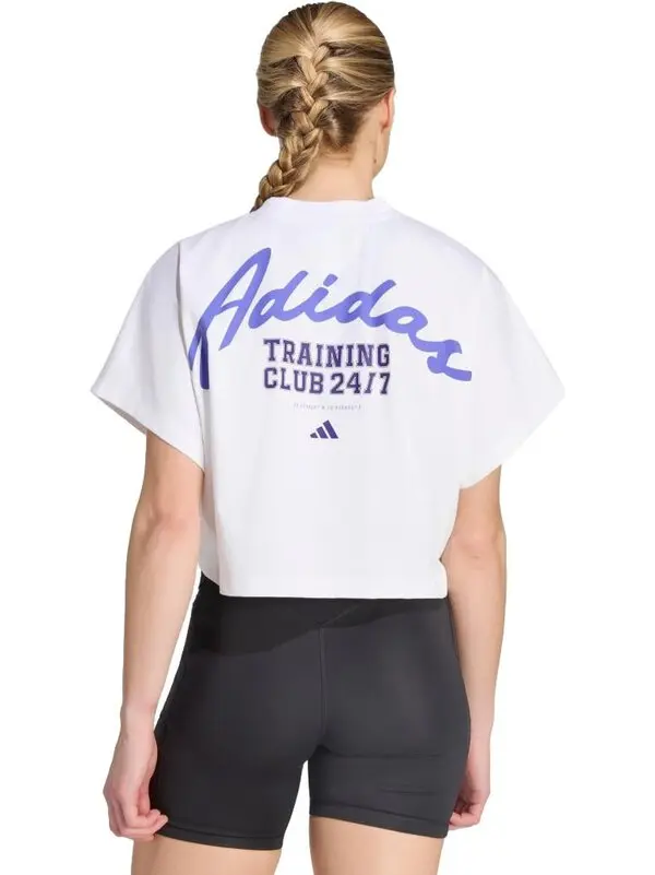 Adidas Graphic Training T-shirt - White