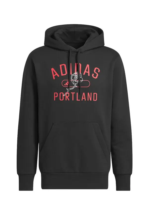 Adidas Graphic Hoodie - Black