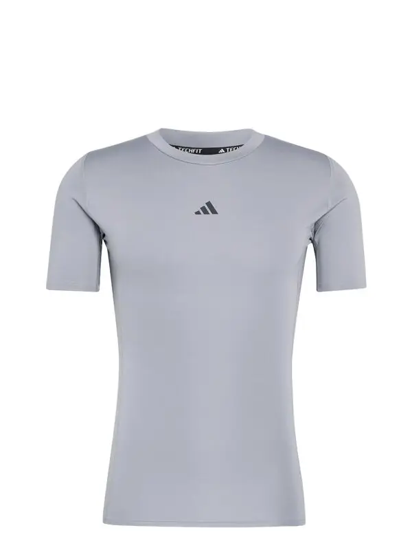 Adidas Techfit Compression Training Tee - Grey