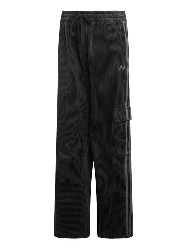 Adidas Adicolor Cord Cargo Pants - Black