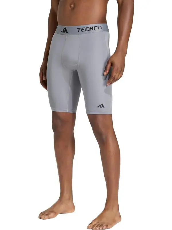 Adidas Techfit Compression Training Short Tights - Grey