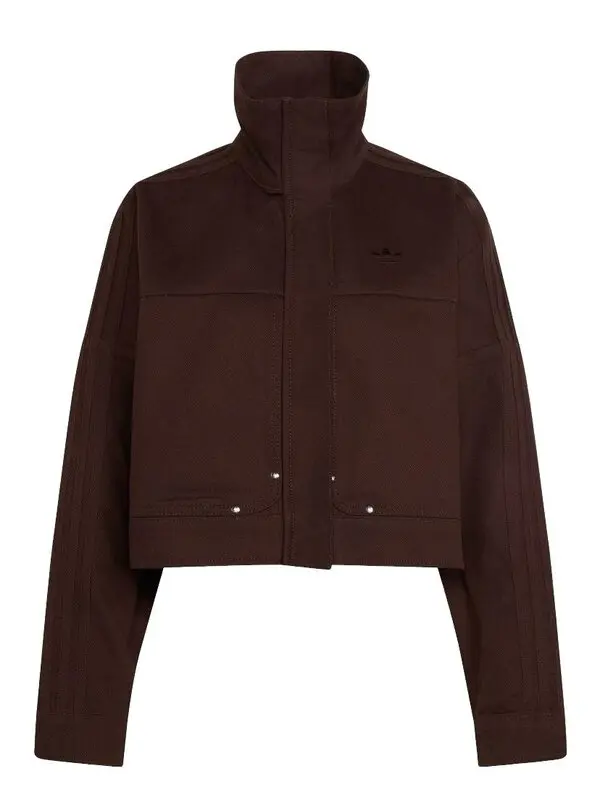 Adidas Premium Essentials Twill Jacket - Aurora Coffee