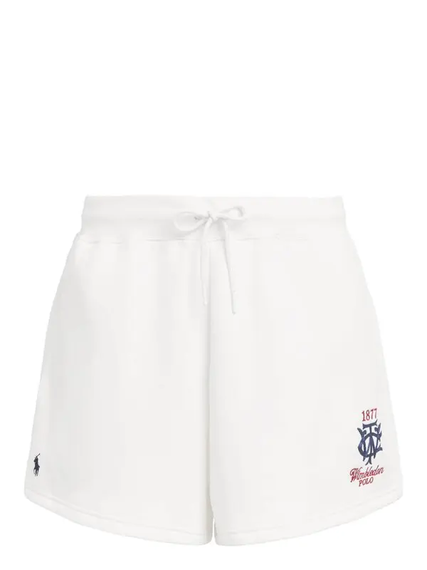 Rlx Ralph Lauren X Wimbledon Fleece Shorts - White