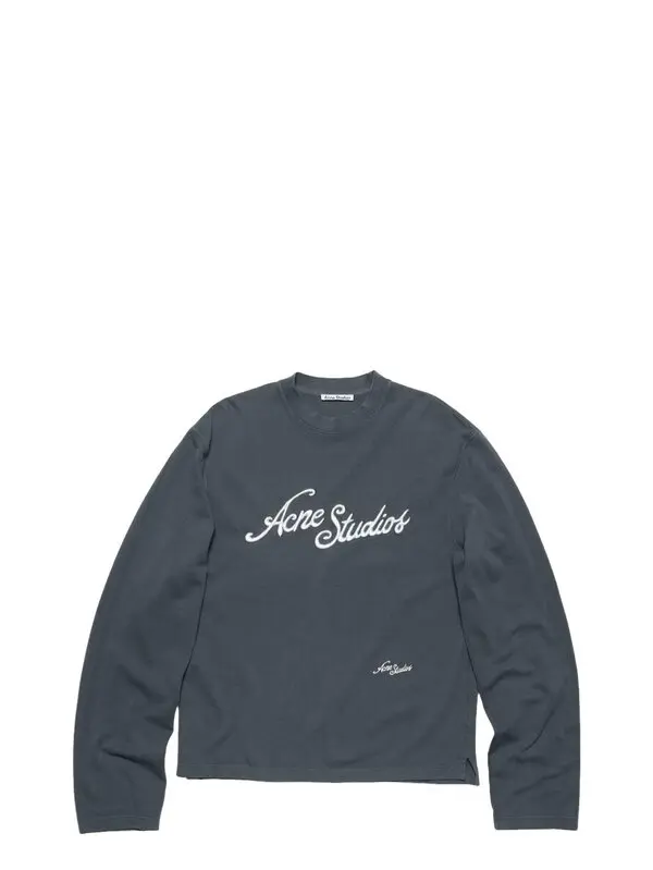 Acne Studios Logo Sweatshirt - Black