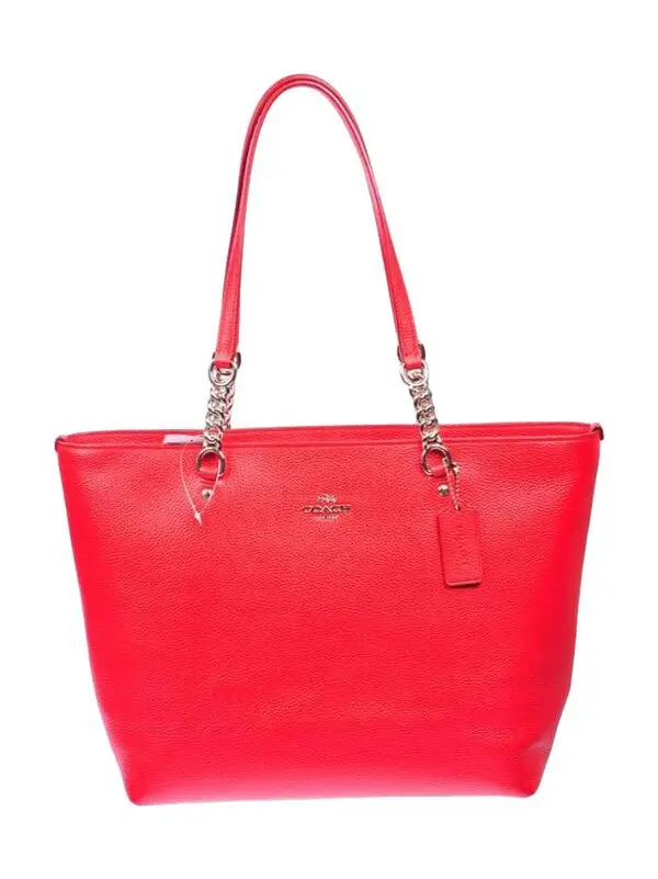 COACH Logo Handbag - Red