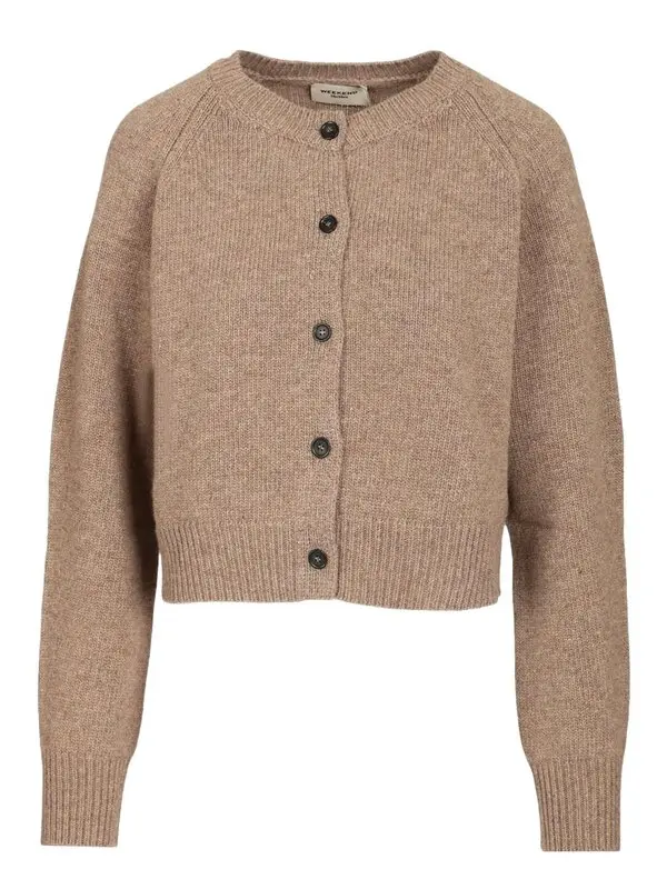 Max Mara Long-sleeved Cardigan - Brown