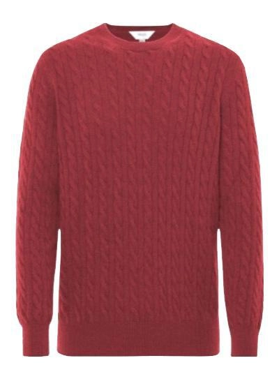 Malo Crew Neck Sweater - Red