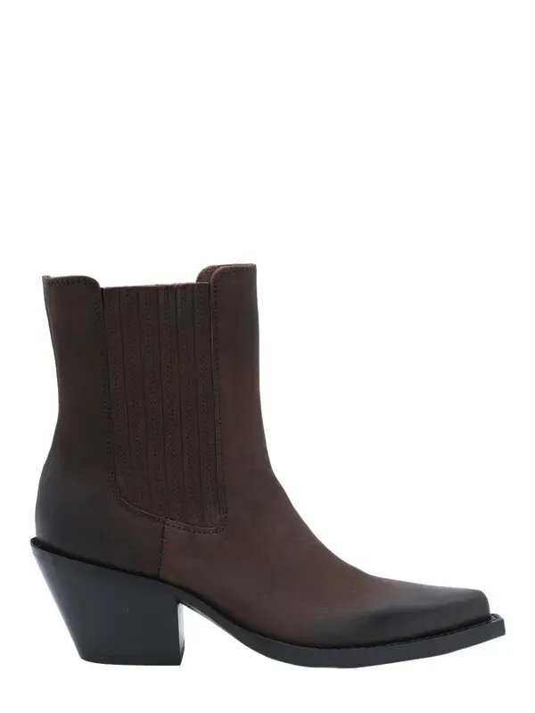 Paris Texas Pointed-toe Chelsea Boots - Black
