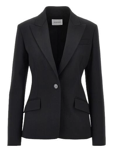 Andamane Long Sleeve Blazer - Black
