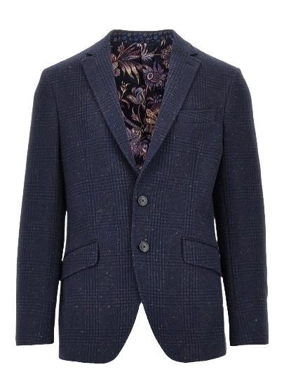 Etro Checked Single-breasted Blazer - Black