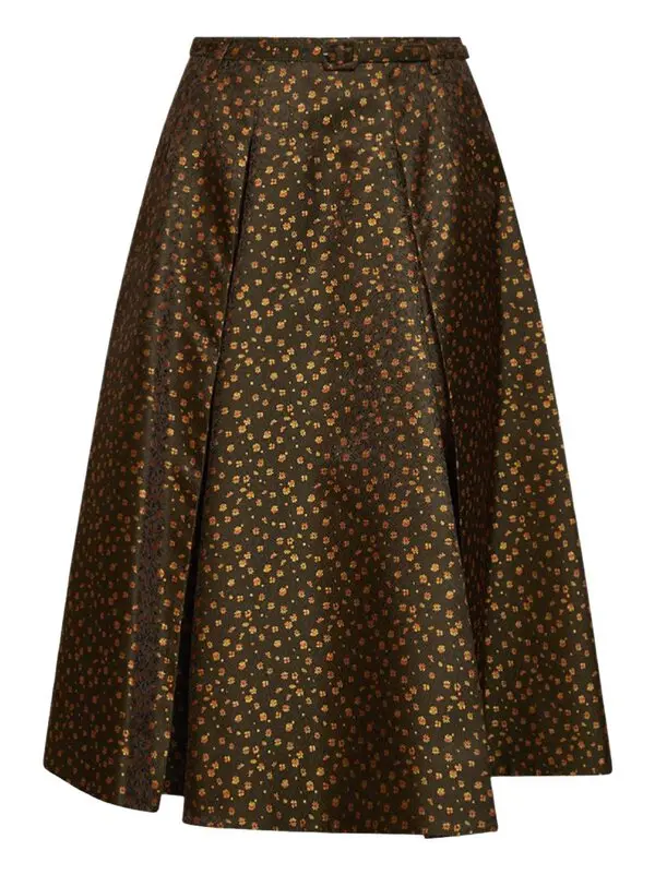 Prada Jacquard Duchesse Skirt - No