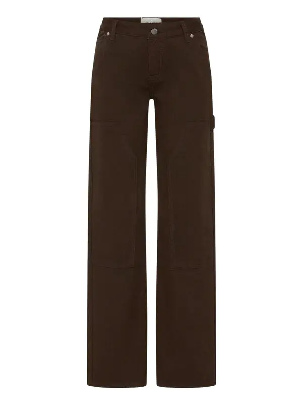 ST. AGNI Belt Loop Jeans - Brown