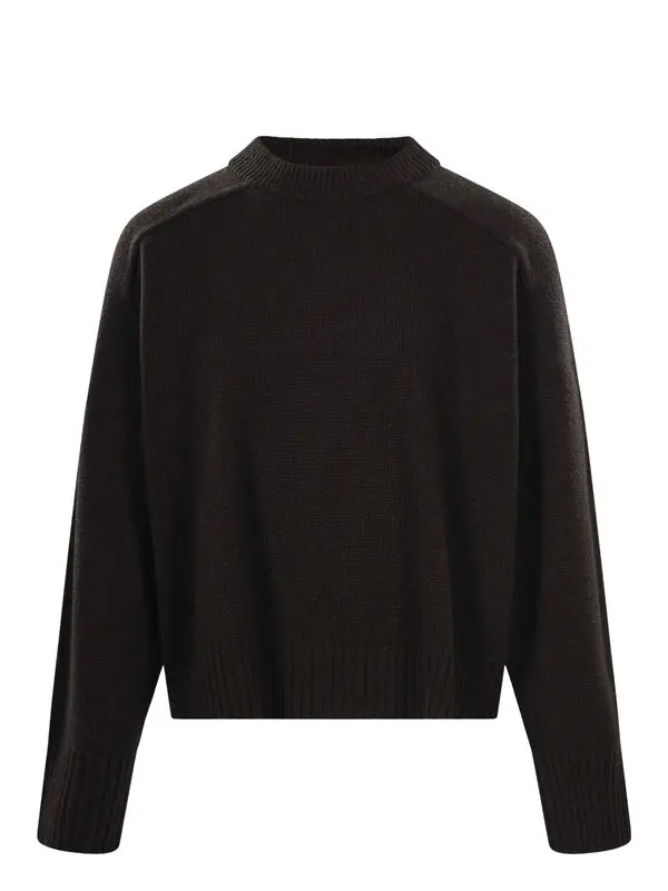 Soeur Ribbed Knit Sweater - Black