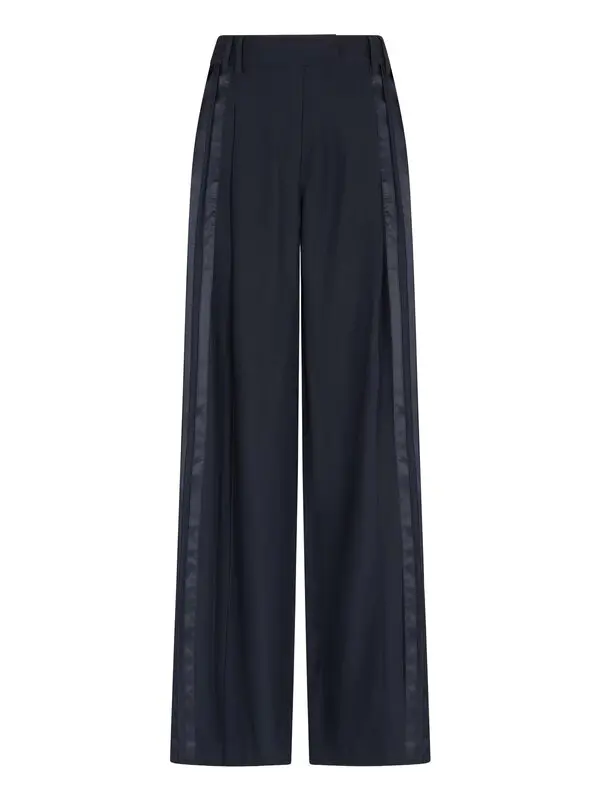 Serena Bute Silk Serena Trouser - Navy