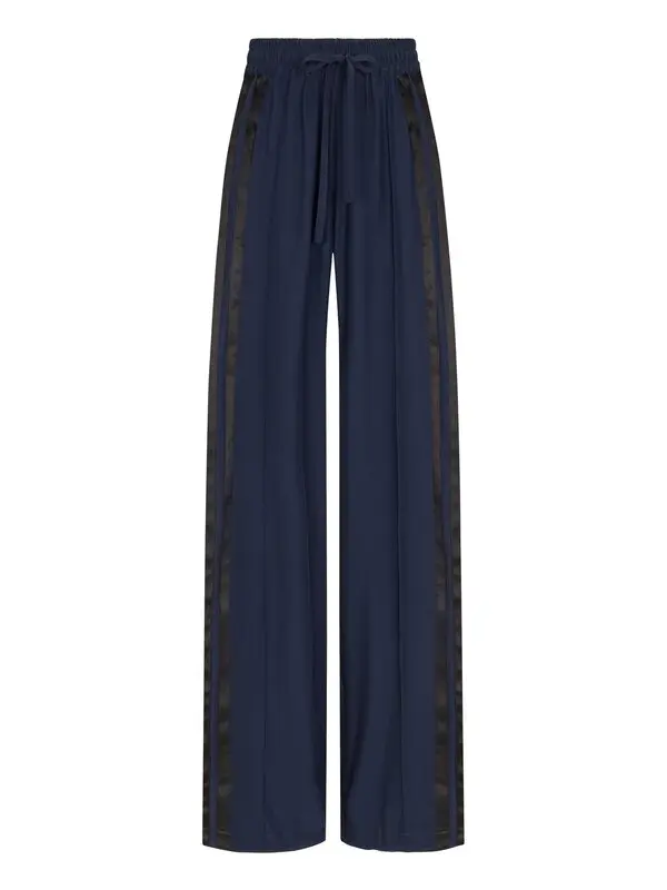Serena Bute Silk Icon Jogger - Navy