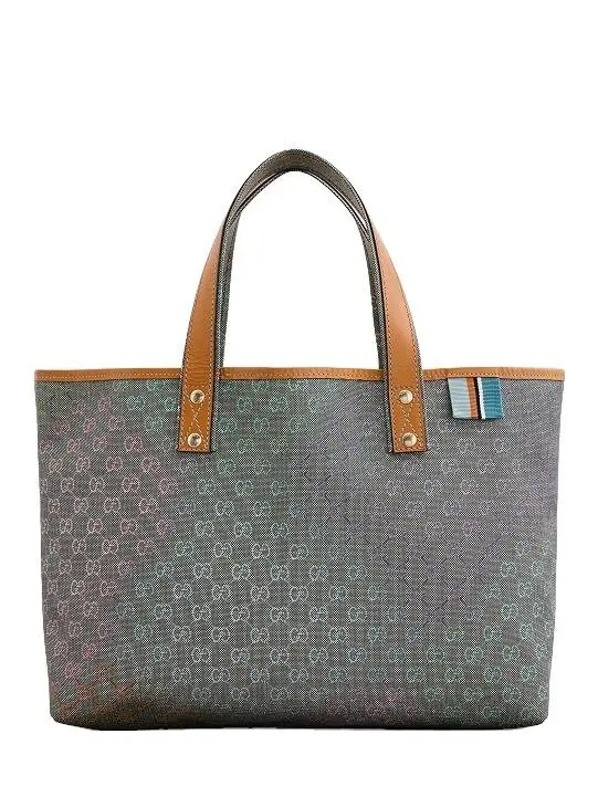 Shopbop Gucci Coated Canvas Tote Bag - Gray/silver
