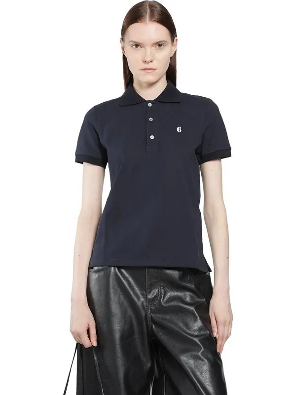 MAISON MARGIELA Polo Short Sleeve Shirt - Blue