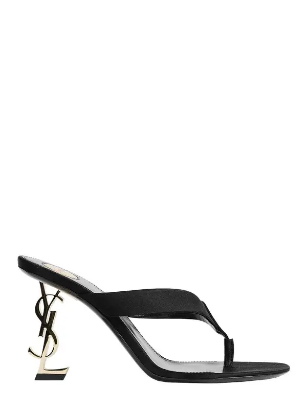 Saint Laurent Opyum Mules - Black
