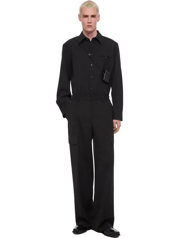Helmut Lang Wardrobe Utility Trousers - Black