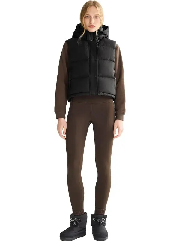 OROLAY Puff-o® Down Puffer Vest - Black