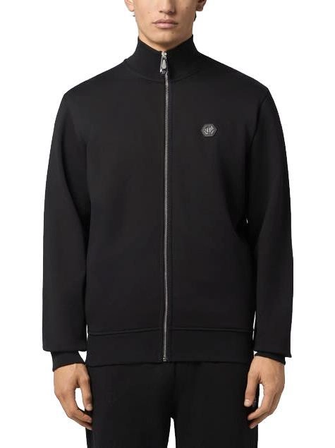 Philipp Plein Tracksuit Jacket Painted Skull - Black