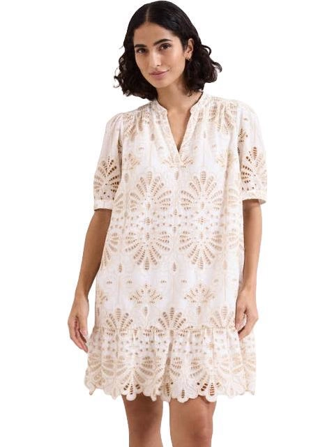 PHASE EIGHT Liliana Mini Dress - Stone