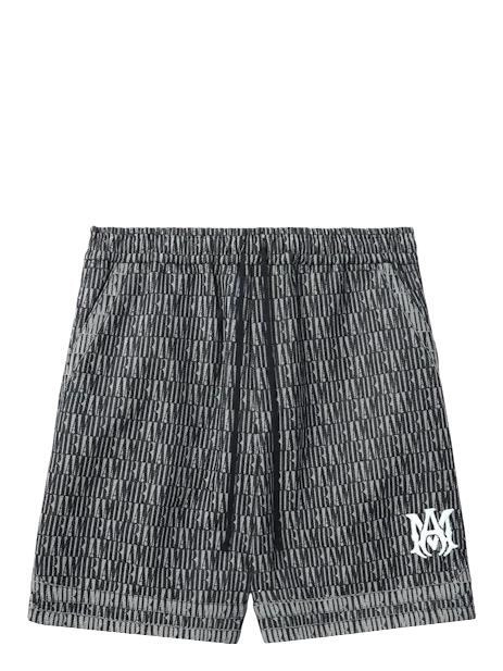 Amiri Washed Jacquard Bb Short - Indigo