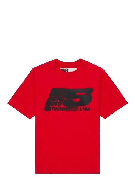 SP5DER Moto 5 Tee Shirt - Red