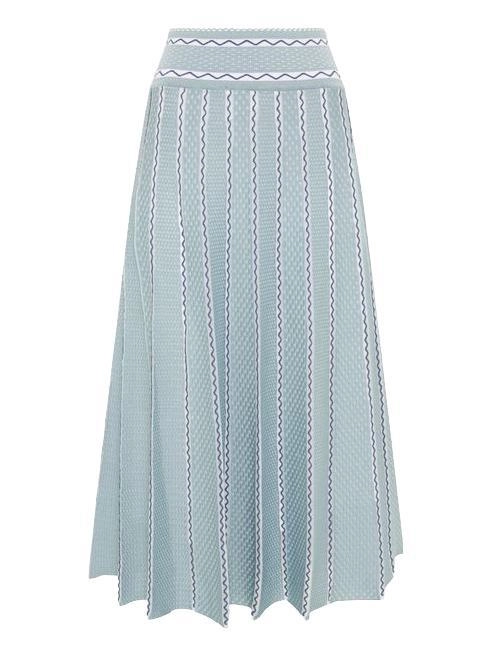 Molli Fragola Pleated Maxi Skirt - Horizon-multi_2