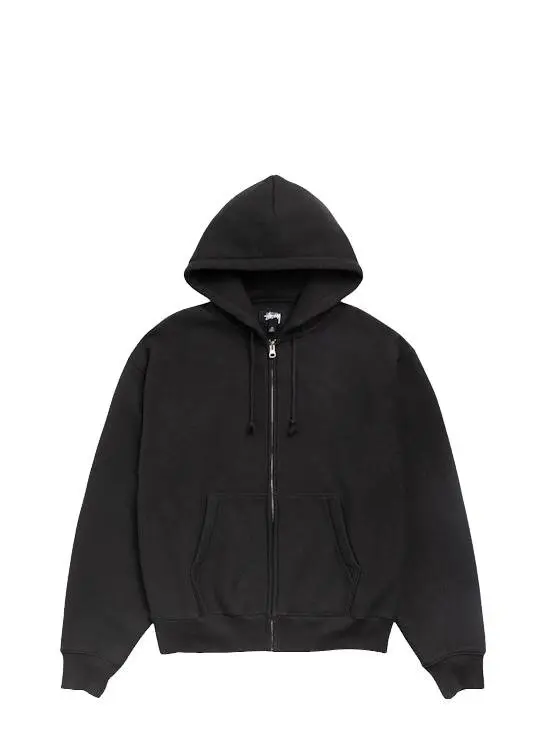 StÜssy Cursive Applique Zip Hoodie - Multicolor