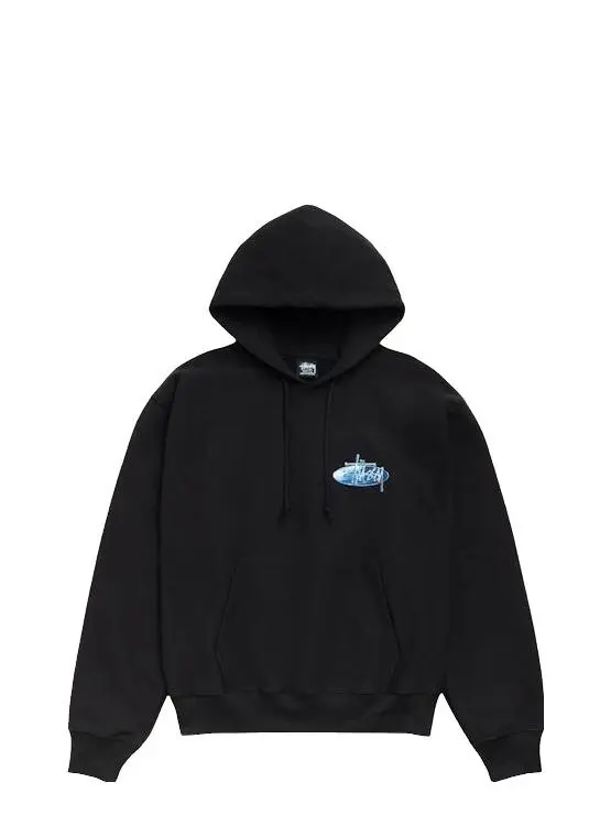 StÜssy Wave Oval Hoodie - Multicolor
