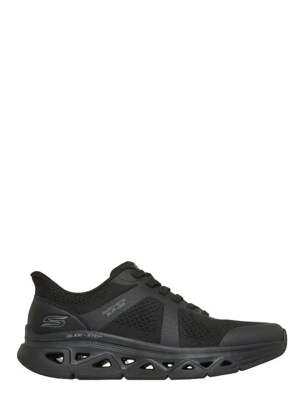 Sketchers Slipins Bobs Sport Arc Waves Remix Feel Grounded - Black