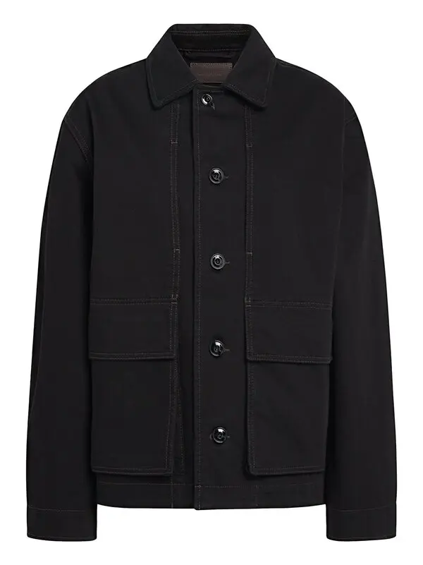 LEMAIRE Boxy Denim Jacket - Black
