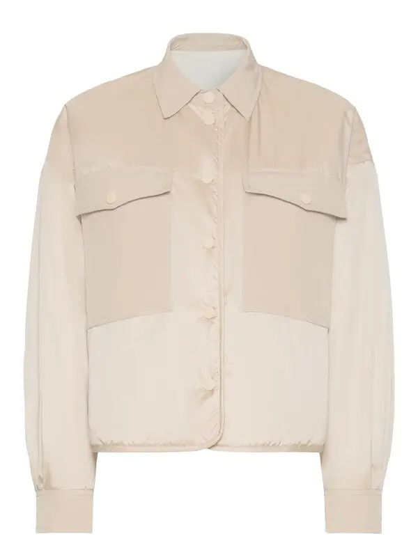 Max Mara Quilted Reversible Jacket - Beige
