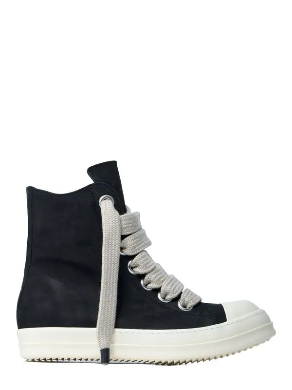 Rick Owens Jumbo Laced Sneakers - Black