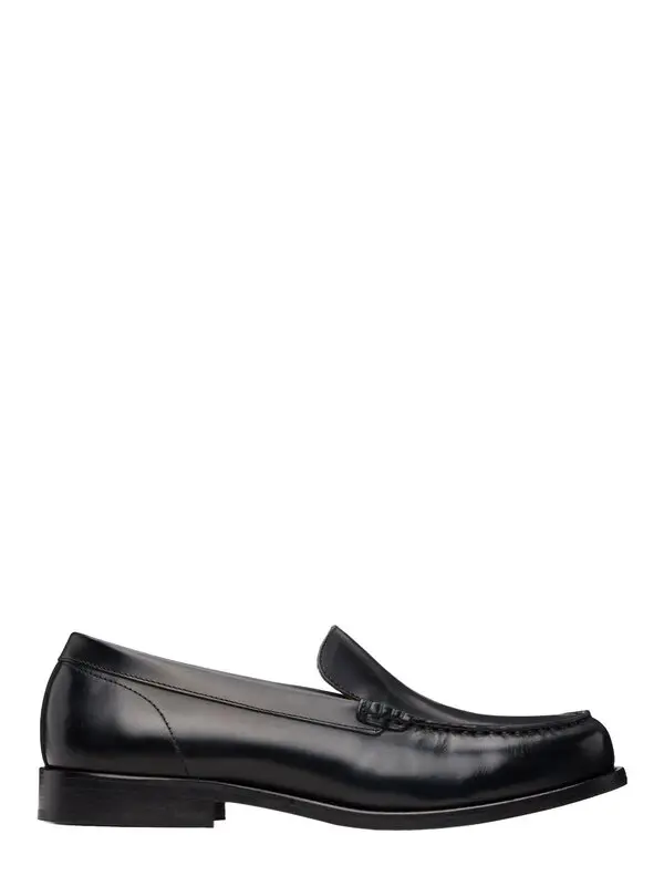 A.p.c. Leather Loafers - Black
