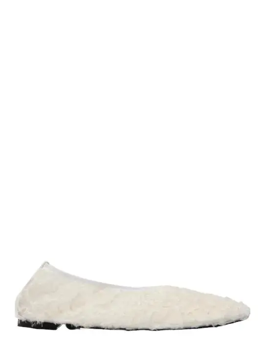 Proenza Schouler Lace Up Ballerina Flats - Brown