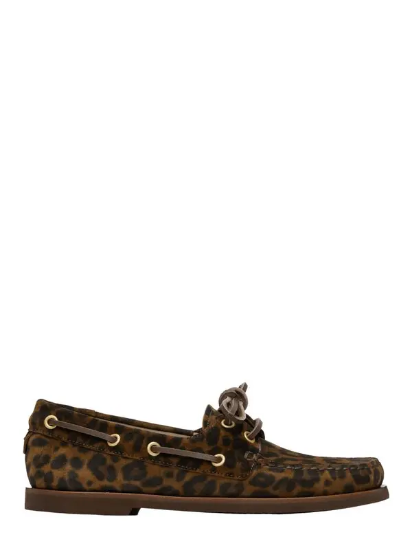 GIANVITO ROSSI Vandee Boat Shoes - Brown