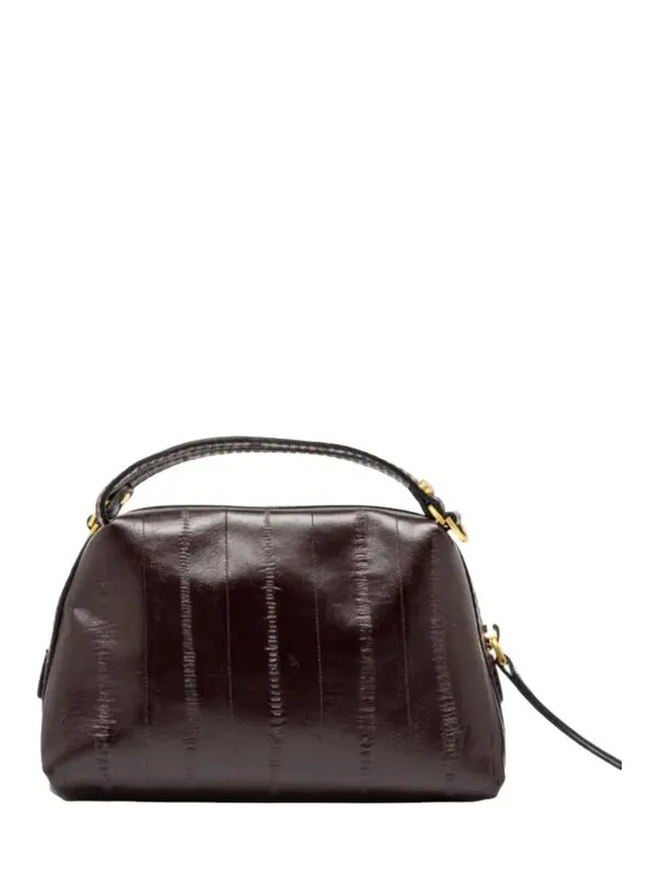 GIANNI CHIARINI Zippered Shoulder Bag - Black