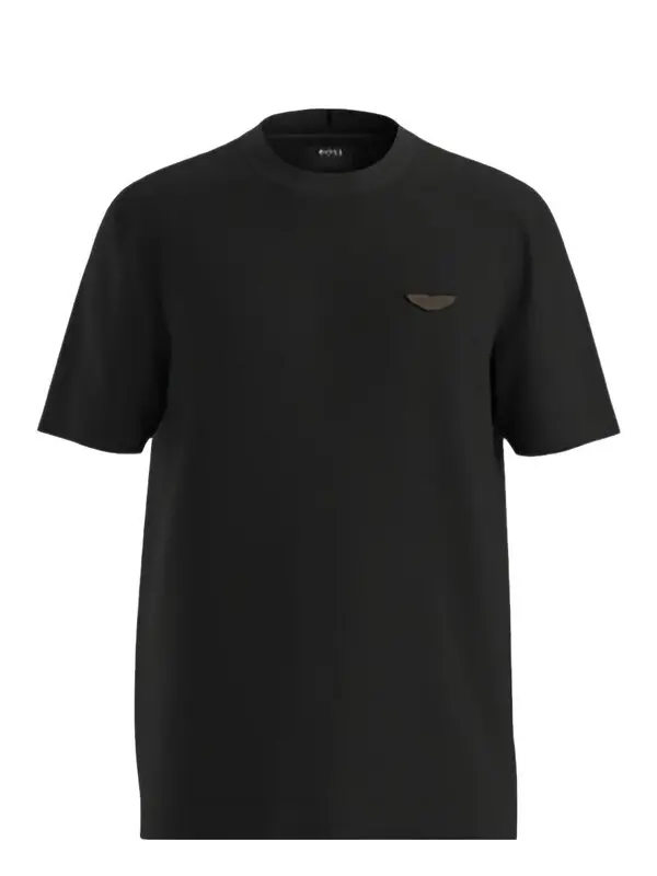 Hugo Boss C-thompson 180 Jacquard T-shirt - Black