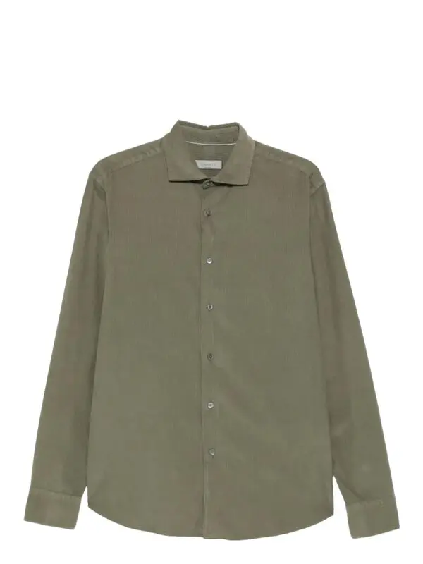 Canali Long-sleeved Shirt - Green