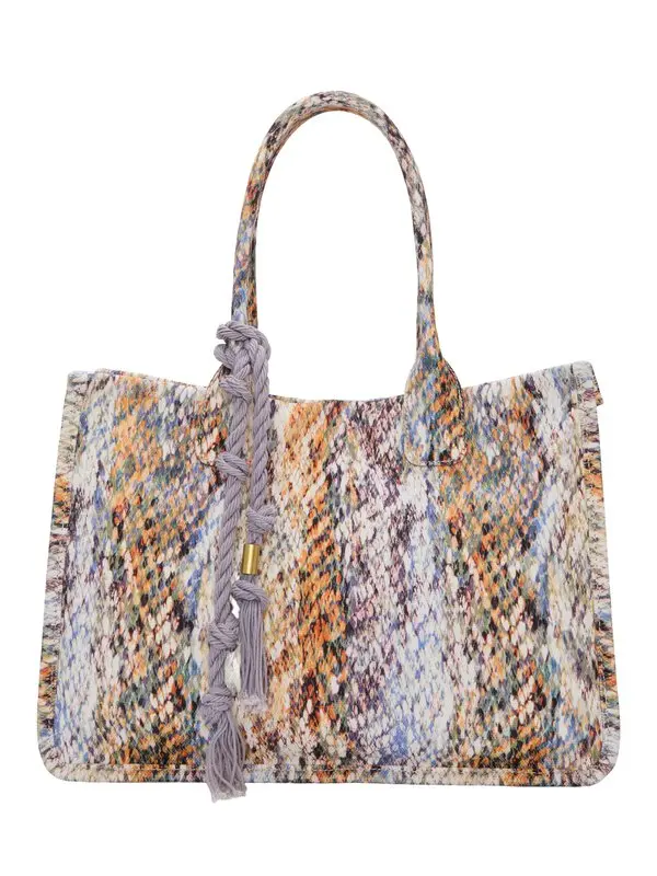 Vince Camuto Orla Oversized Printed Tote Bag - Multi Cobra