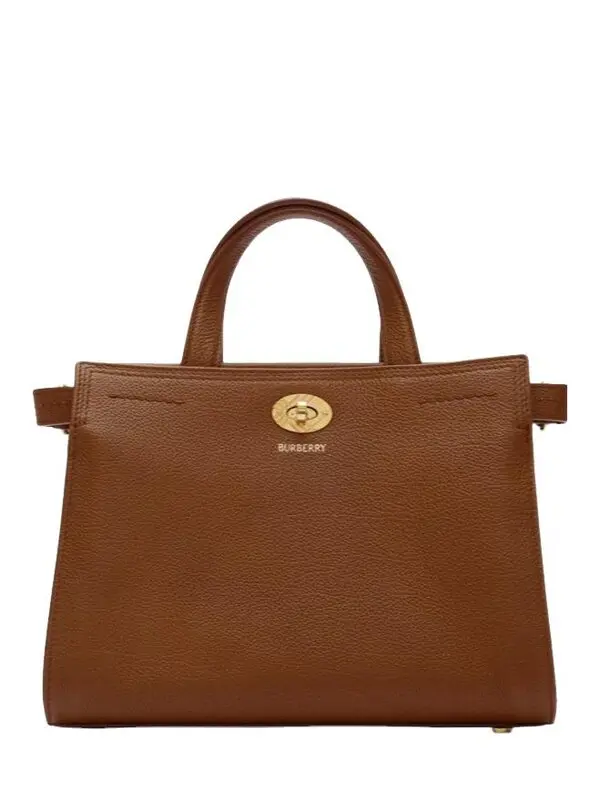 Burberry Mini Check Cotswolds Tote - Hazel-brown