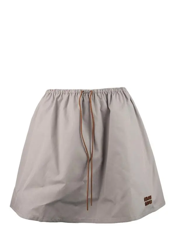 Miu Miu Drawstring Skirt - Multicolor