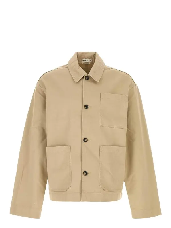 JW Anderson Cotton Jacket - Brown